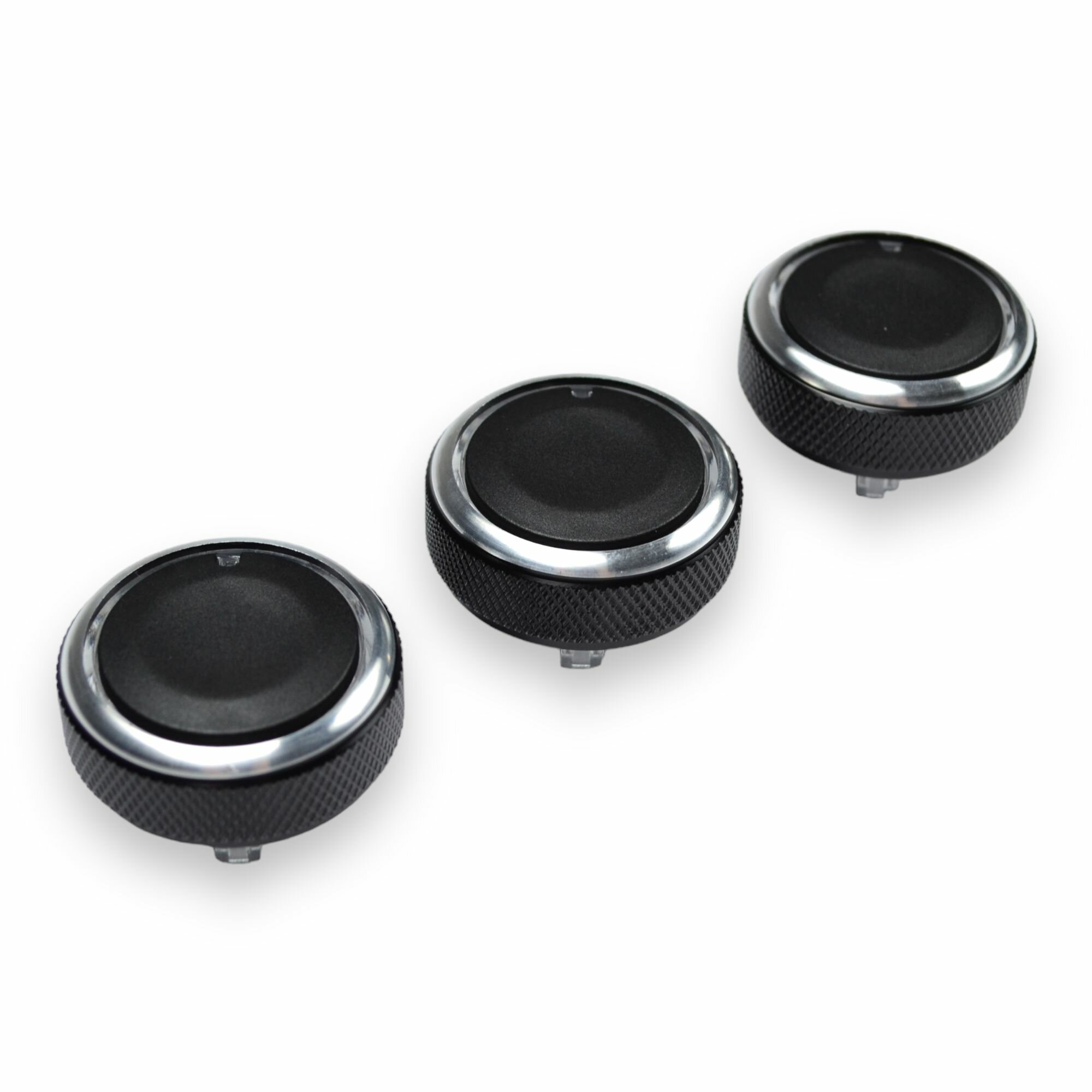 Ручки блока отопителя Лада Приора, ВАЗ 2110-2112 с евро панелью "Хром", крутилки печки, ручки регулировки