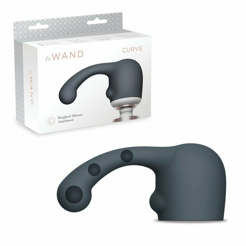 Насадка Le Wand Curve, силикон, для клиторальной стимуляции, водонепроницаемая, фиолетовая