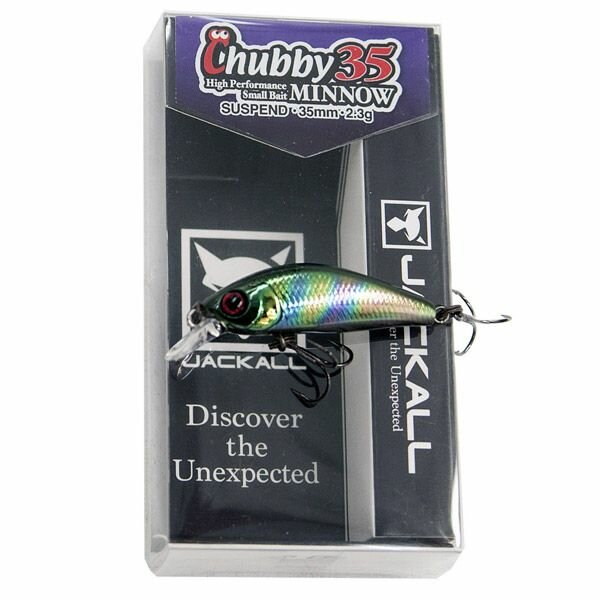 Воблер JACKALL CHUBBY MINNOW 35SP 2.3g цвет UL TAMAMUSHI