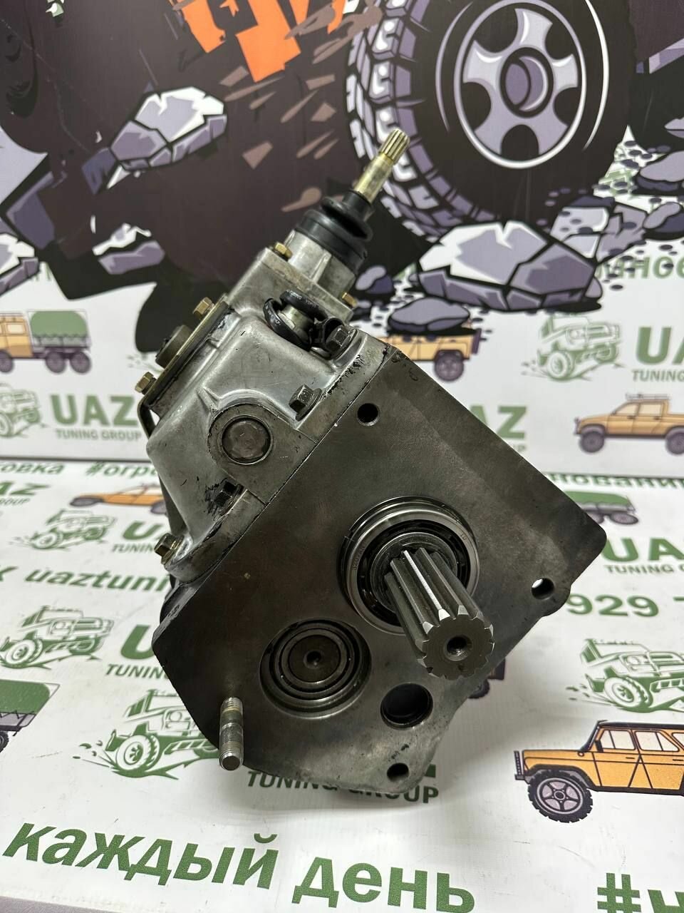 Коробка в сборе (КПП) для УАЗ Хантер, 469, 3160, Симбир 5-ти ступенчатая
