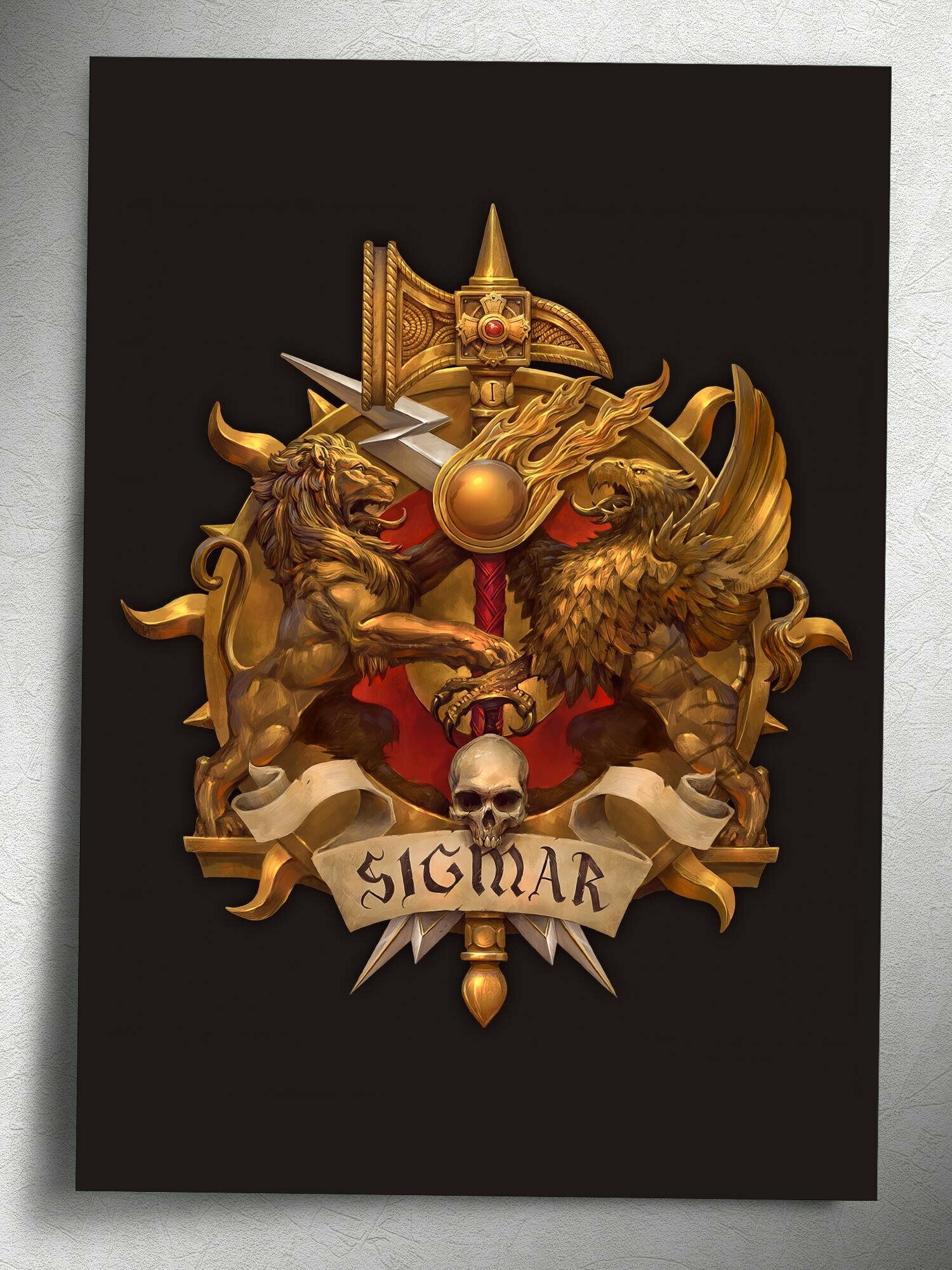 Постер: Эра Сигмара (Вархаммер, Warhammer Age of Sigmar)