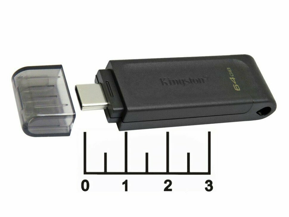 Flash Type C 3.2 64Gb Kingston Data Traveler DT70