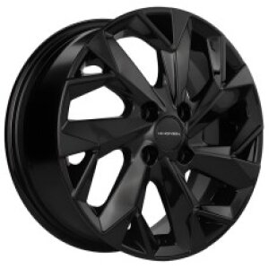 Литой колесный диск Khomen Wheels KHW1508 6x15/4x100 D54.1 ET46 Black