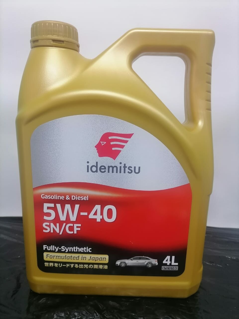 Масло моторное синтетическое IDEMITSU Fully Synthetic 5W40 SN/CF, 4 л, арт. 30015048746