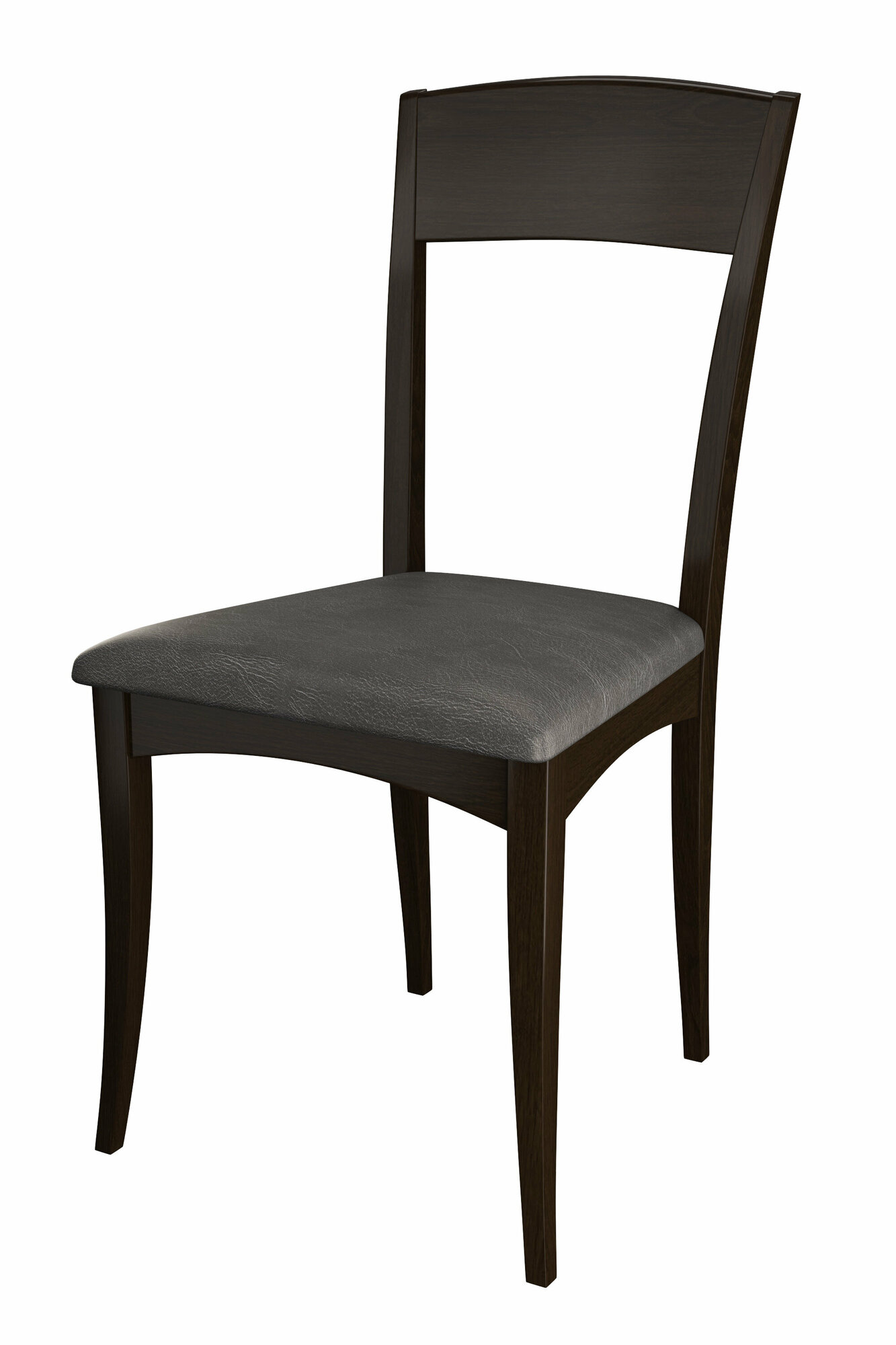 Стул деревянный дали массив бука, темный орех ALP00000358