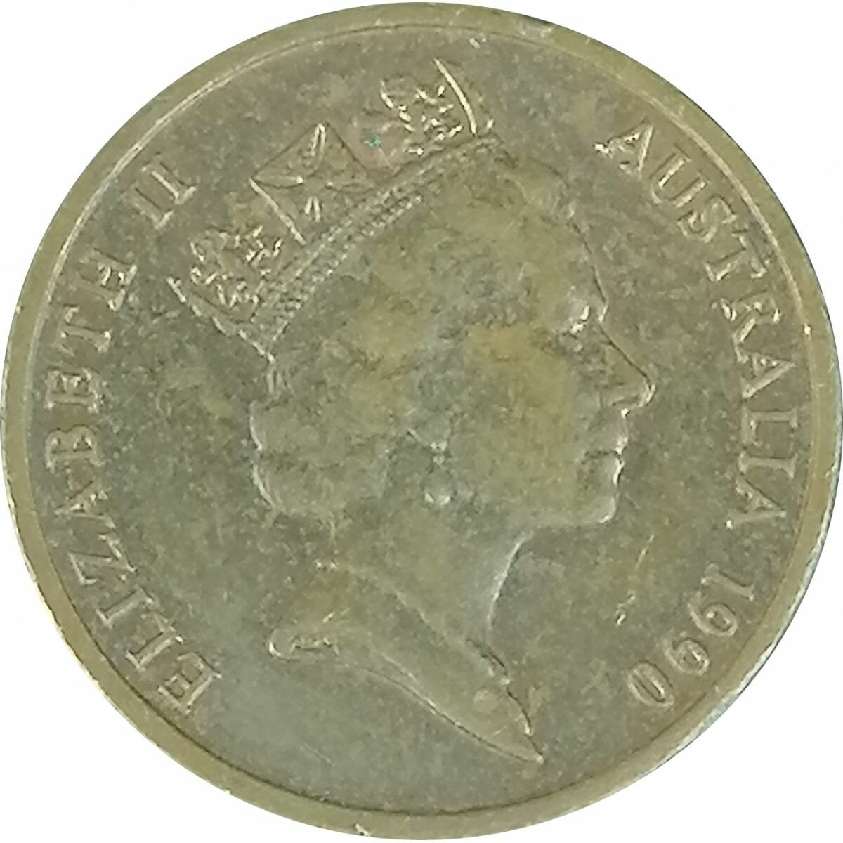 1 цент 1990 Австралия из оборота