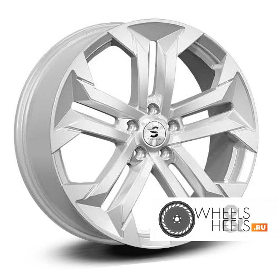 Premium Series КР015 Volvo XC60 19x7.5 5x108 et50 dia63.35 Насыщенный серебристый