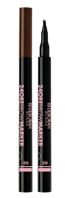 Лайнер для бровей Deborah Milano 24 Ore Brow Marker, тон 03 темно-коричневый, 0,8 г