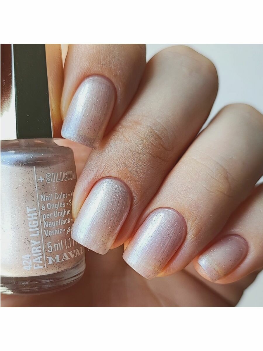 Mavala Лак для ногтей с Кремнием Fairy Light , 5 мл 9096424 , 1 шт.