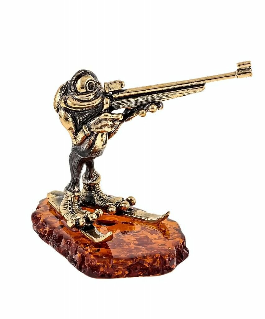 Статуэтка Лягушка Биатлон 1649