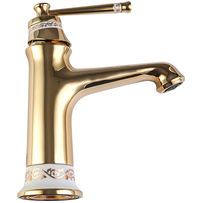 Смеситель для раковины Gerhans K20G K11020G золотой