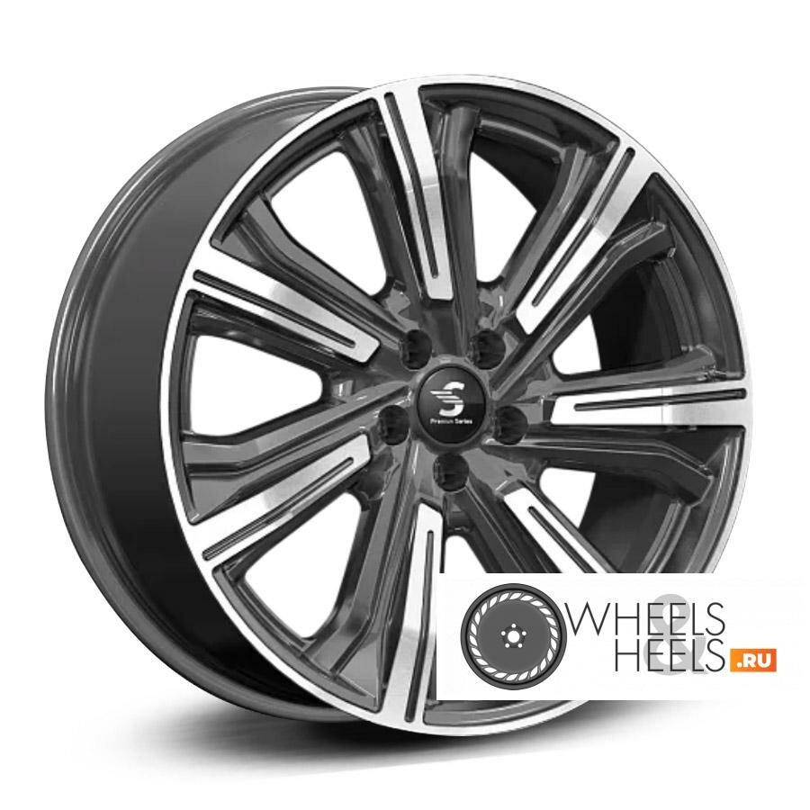 Диск Premium Series КР1067 Kleemann 20x8.5 5x120 et41.5 dia66.1 Графитовый глянцевый с полированной лицевой поверхностью