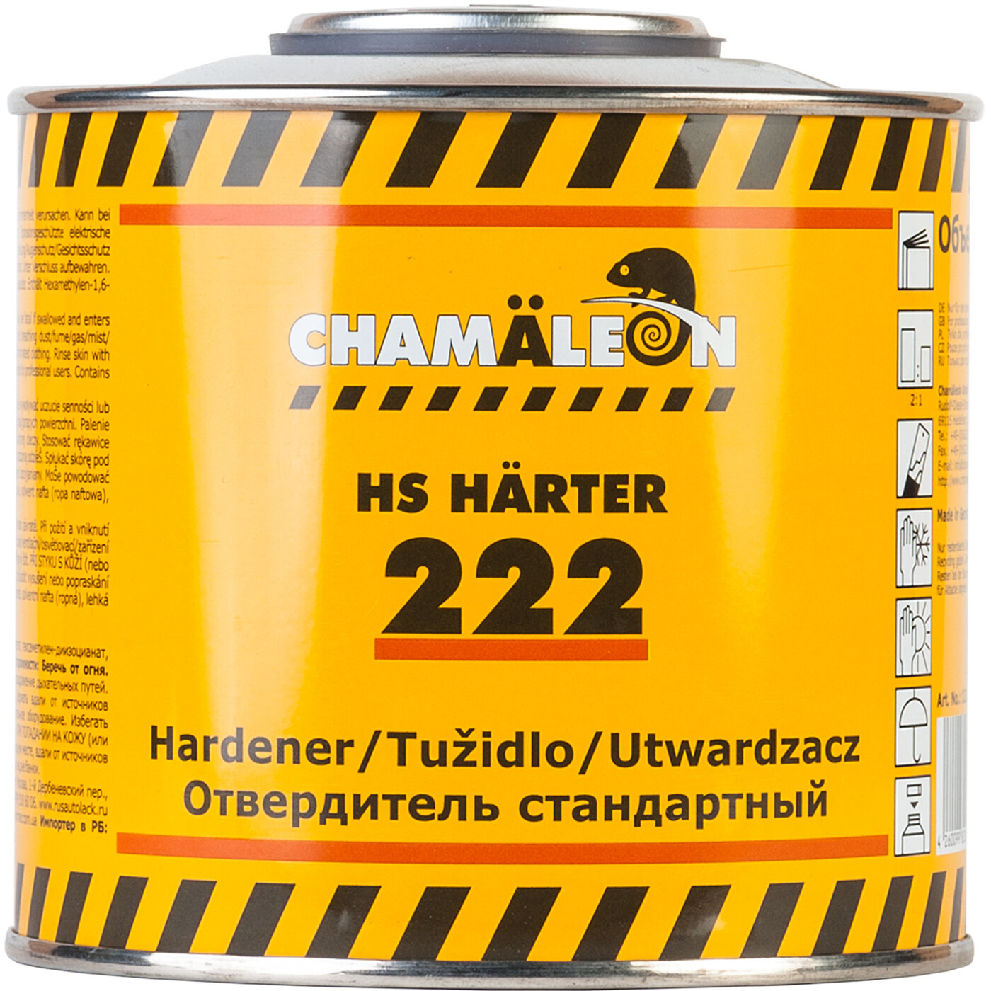Отвердитель стандартный HS к 155 лаку 0,5л CHAMAELEON