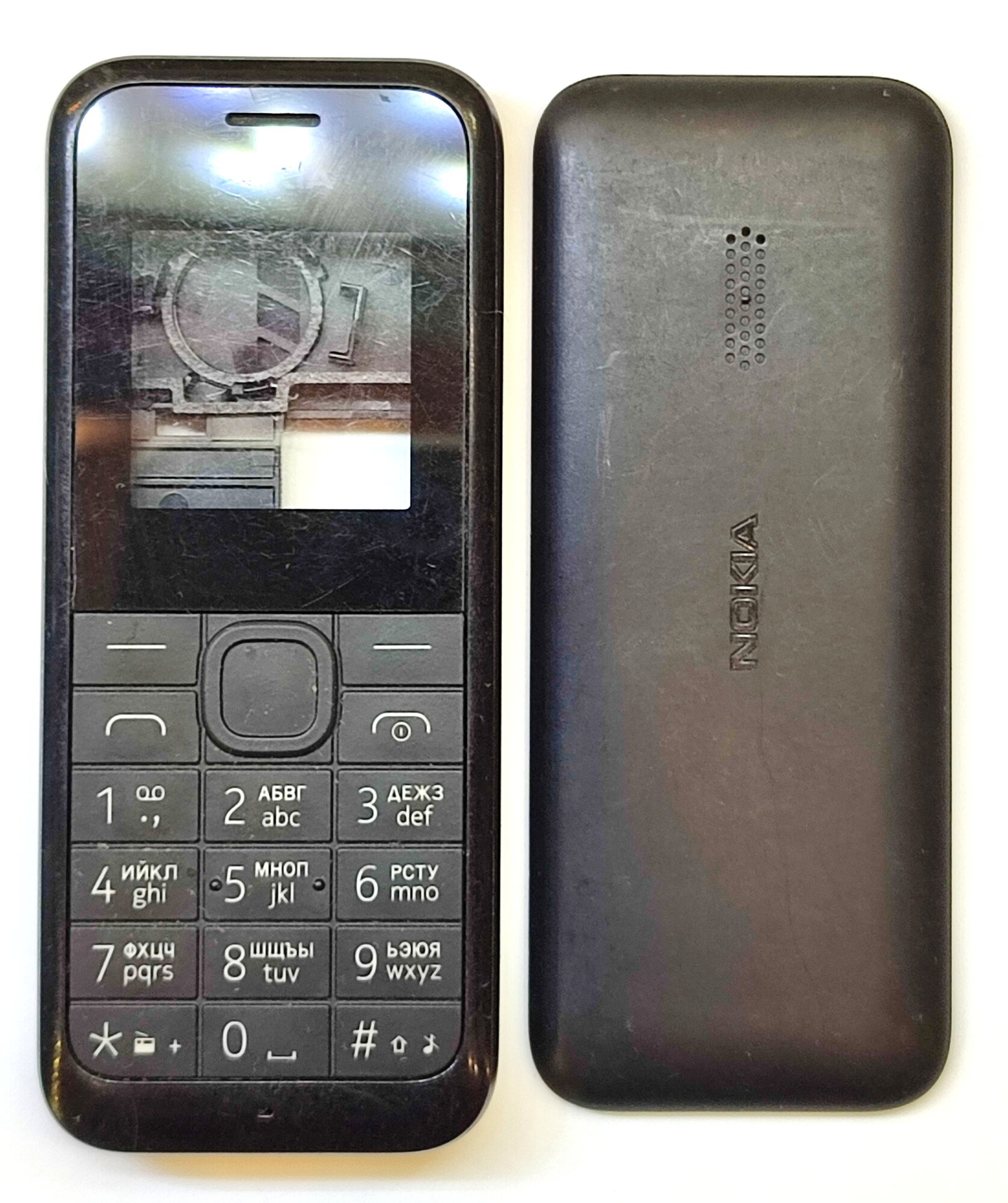 Корпус + клавиатура для телефона Nokia 105