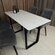 Стол кухонный Mesa Design Mesa Base 2.0, 120х60 см, керамогранит, минимализм, бе...