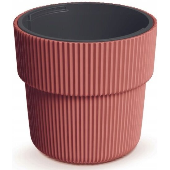 Кашпо Prosperplast Milly для цветов со вставкой, медный, d- 39 см, h- 37 см, 33 л PPDBMIR400-7598U