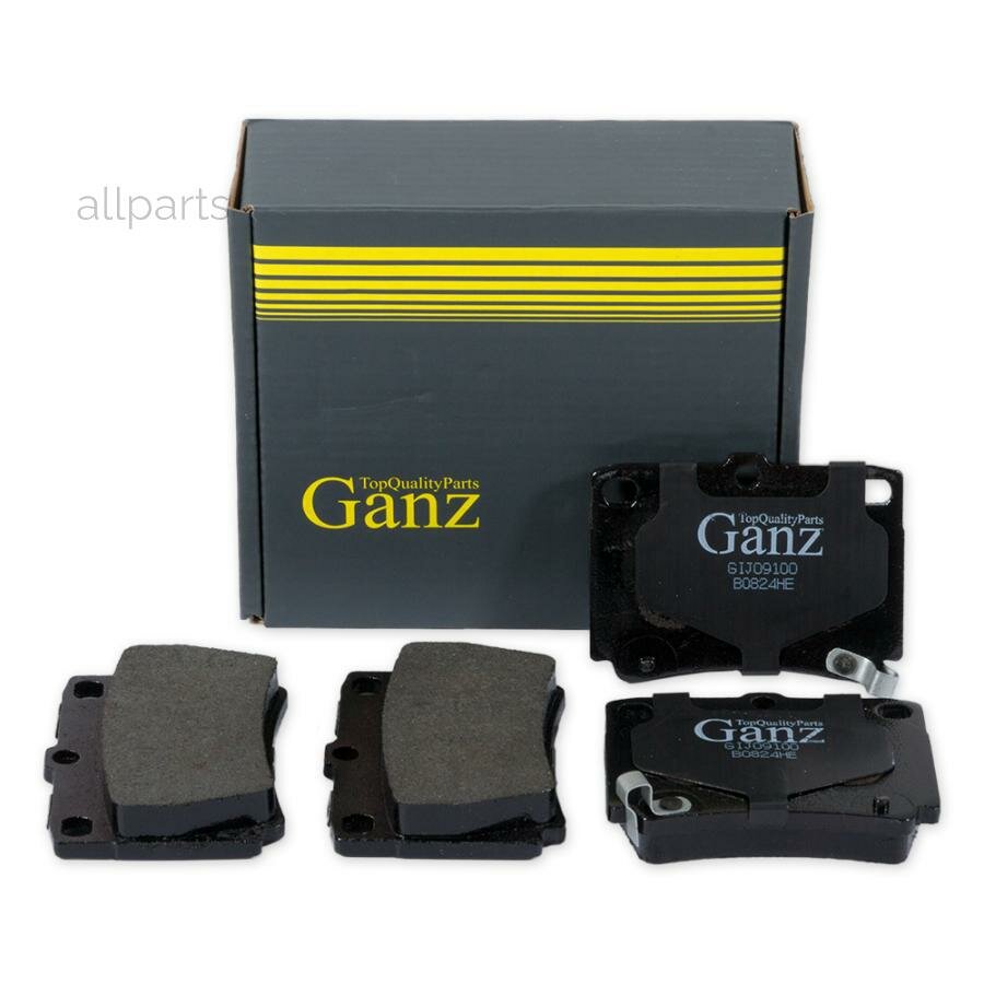 GANZ GIJ09100 Колодки задние MITSUBISHI PAJERO SPORT GANZ GIJ09100