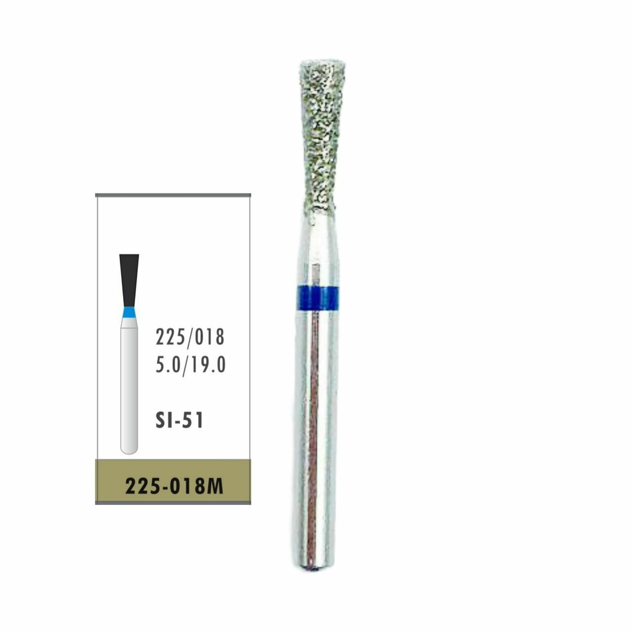 Боры Мани SI-51 Простой обратный конус( 5 ШТ)Алмазные борыа применяется в стоматологии для препарирования. Incidental