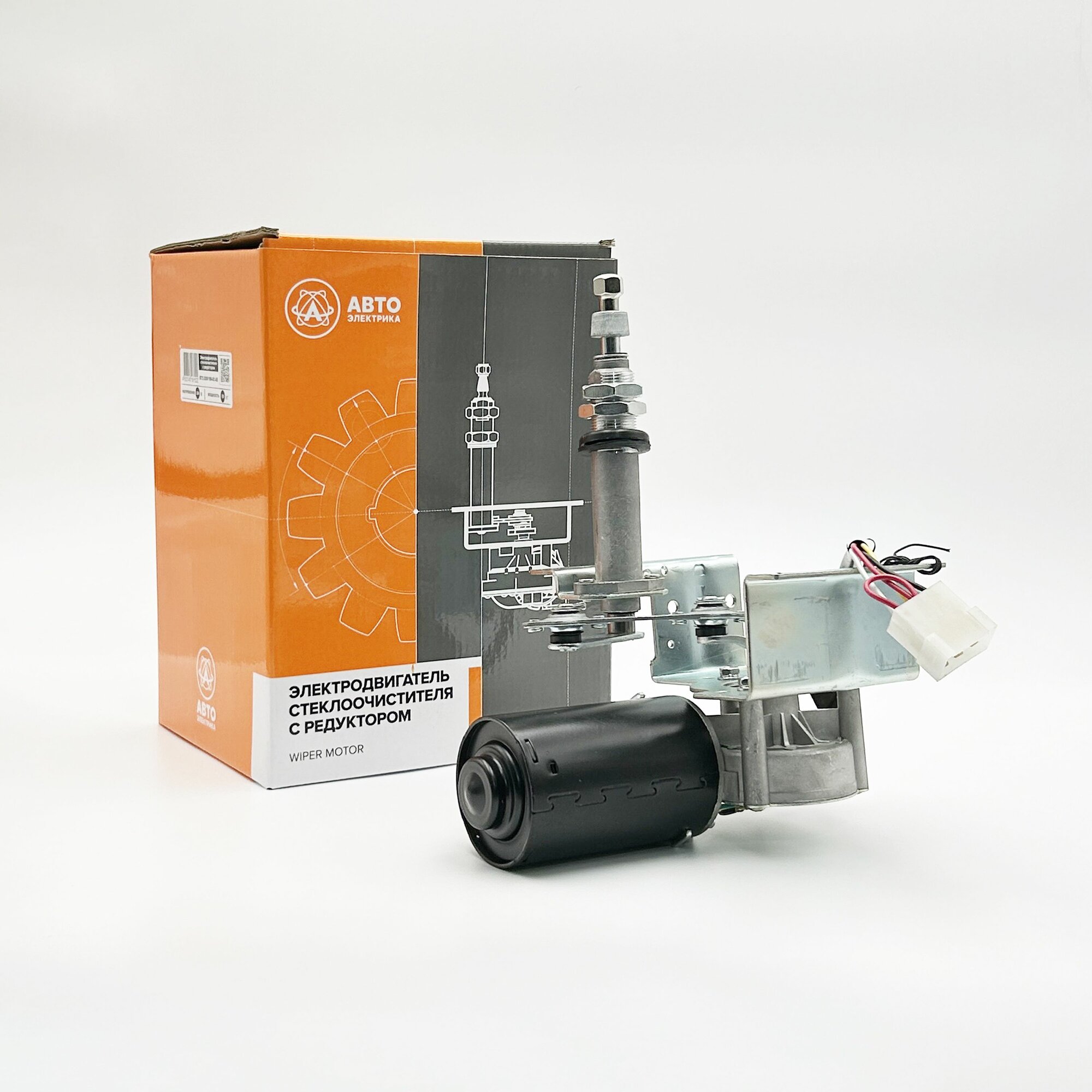 Привод стеклоочистителя правый (24В) для а/м ПАЗ-3205, 4230, лиаз - автоэлектрика арт. 572.5205-100-03АЕ