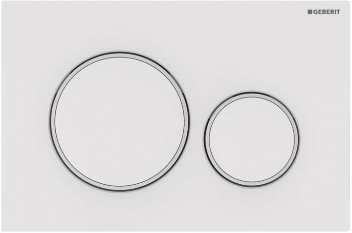 Кнопка смыва Geberit Sigma 20 115.882.11.1 белая, для инсталляции