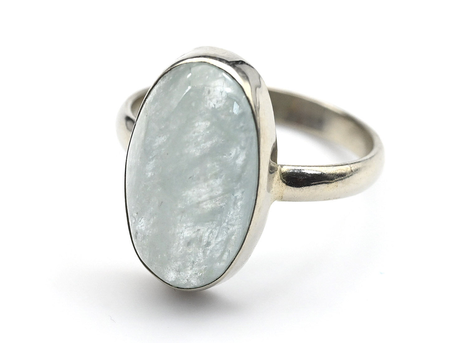 Кольцо, аквамарин