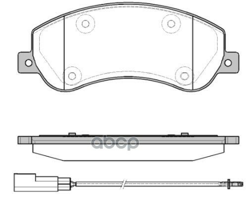 Колодки торм. диск. FORD TRANSIT (07/06-) Road house арт. 2125011