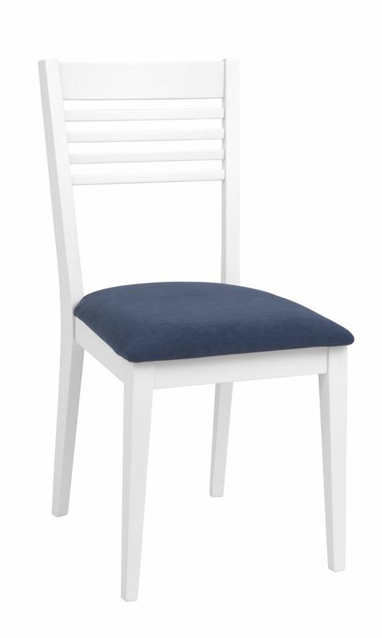 Стул RB Эстель Белый/ткань классик блю 4687165401