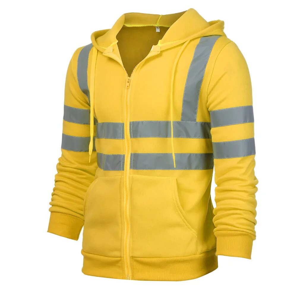 Флисовая толстовка Hi Vis желтого цвета SPARDWEAR XL