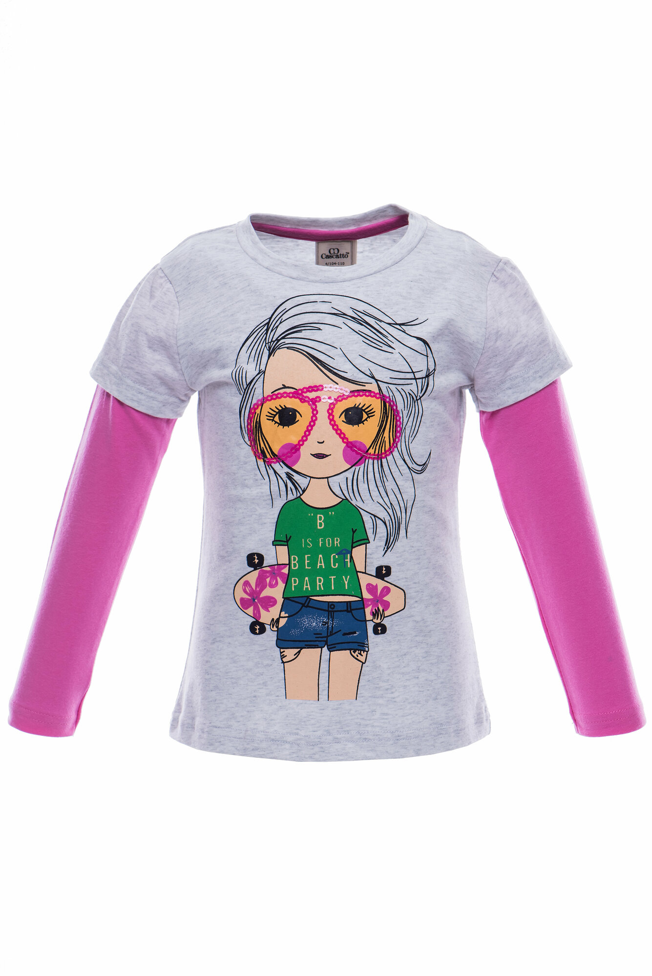 Лонгслив Для девочек