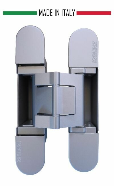 KUBICA K2780 DXSX, CR.SAT петля скрытая универсальная матовый хром (80 kg)