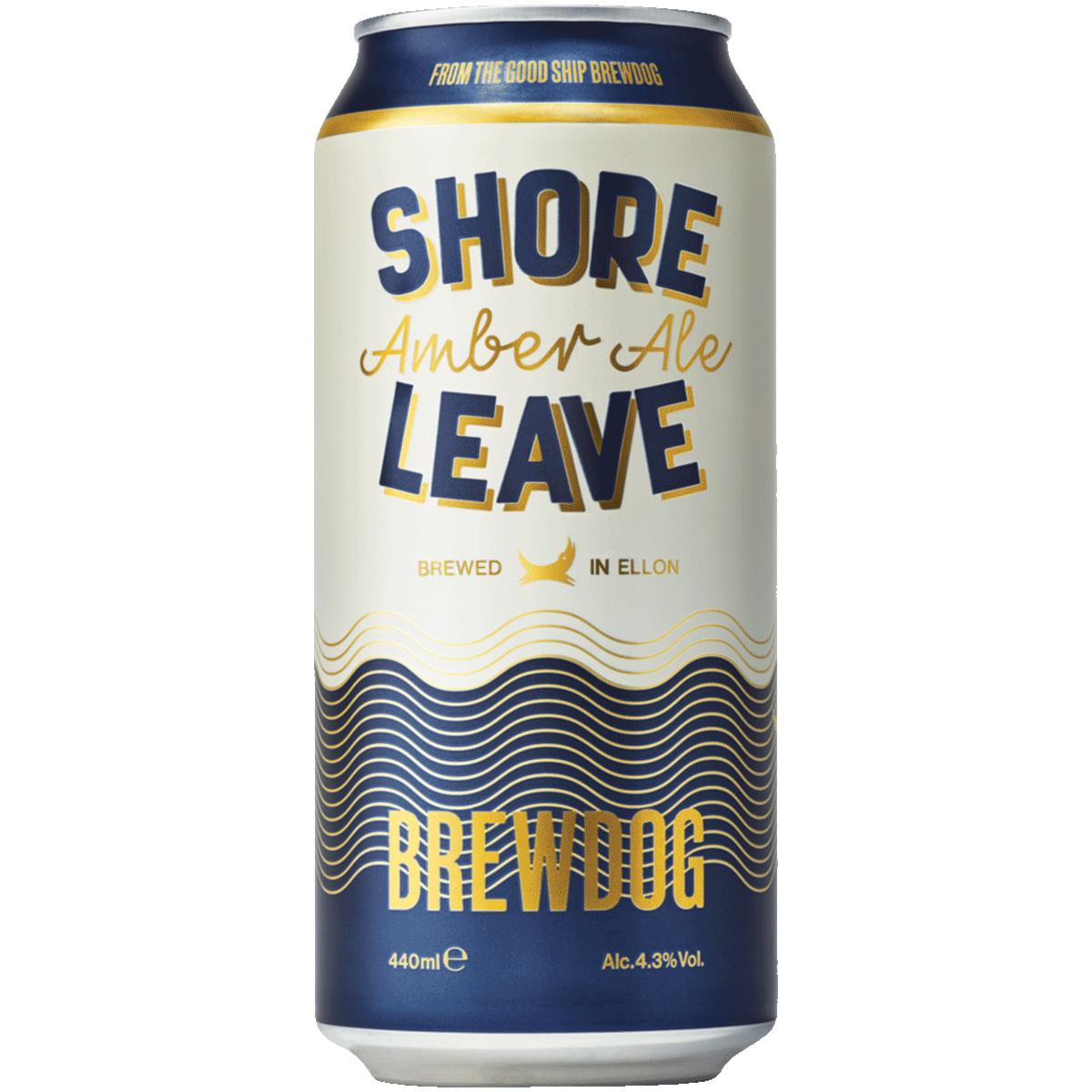Пиво BrewDog Shore Leave светлое 0,44 л ж/б