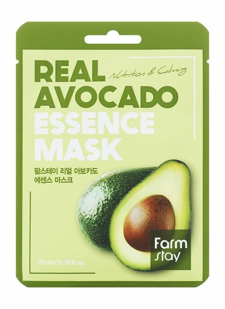 FarmStay Real Avocado Essence Mask Тканевая маска для лица с экстрактом авокадо 23мл