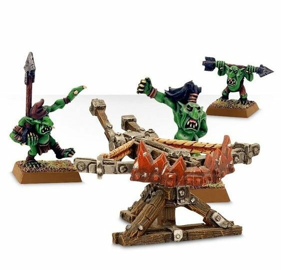 Warhammer Fantasy Battle Миниатюра Goblin Spear Chukka