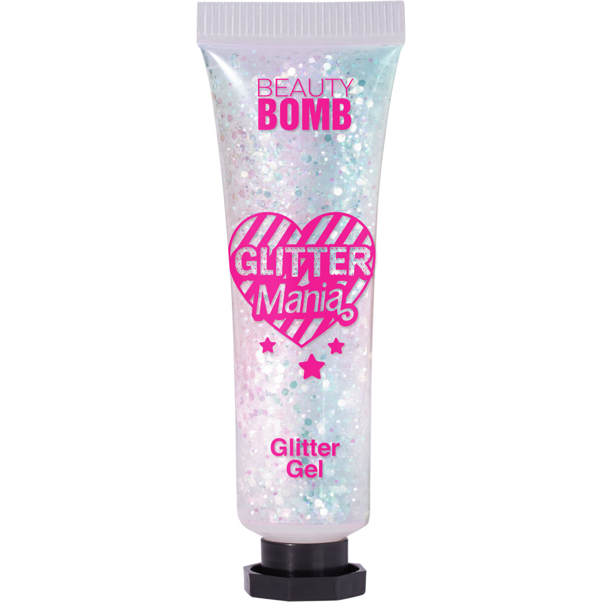 Глиттер гель для лица Beauty Bomb Glitter Mania, тон 01 Sensation 15мл