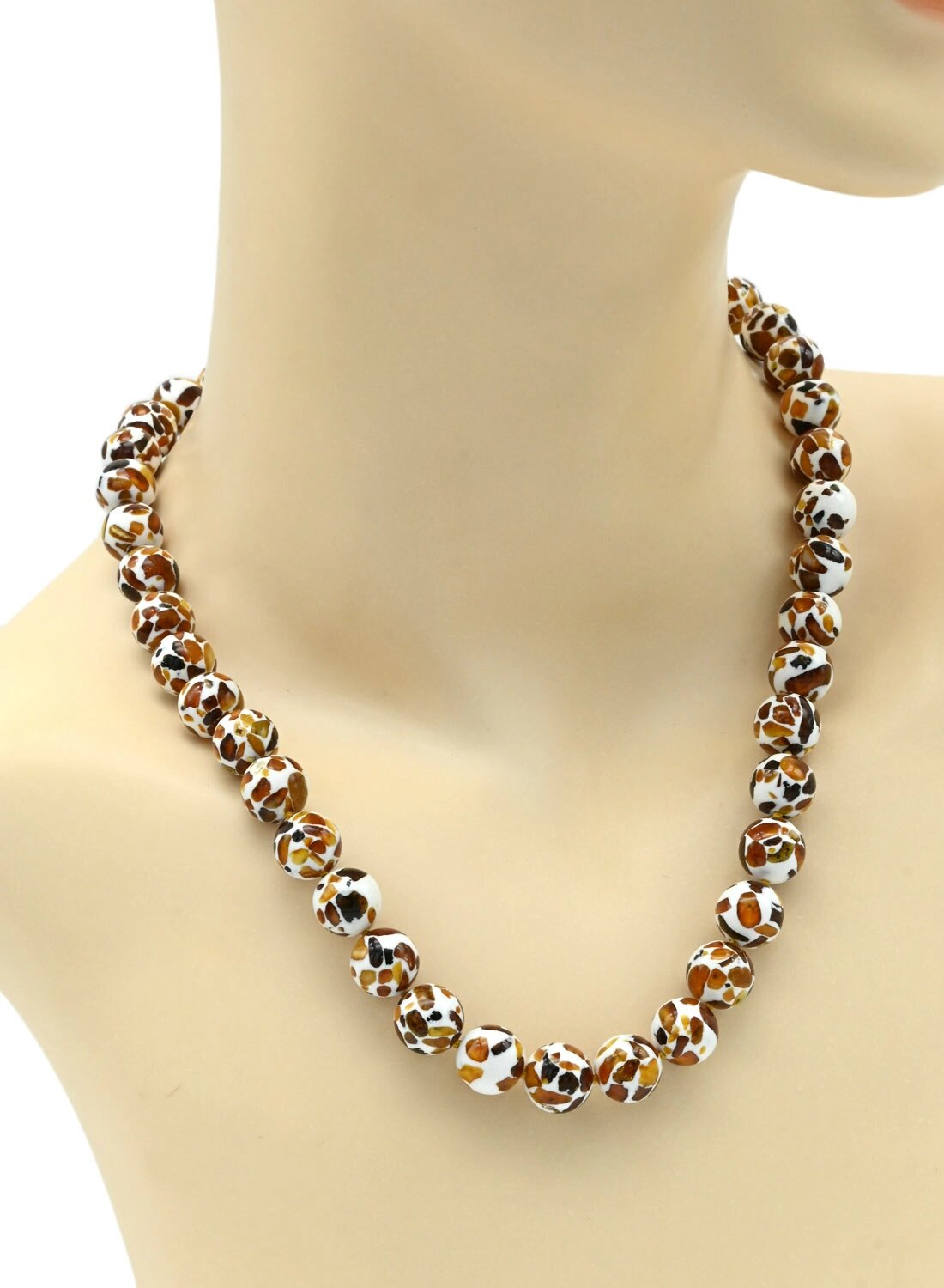 Бусы, янтарь