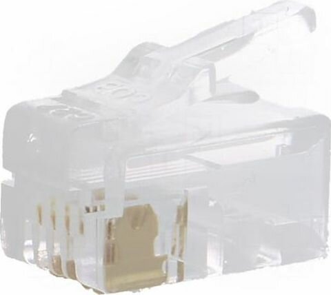 Разъем LUMBERG P 126 Вилка RJ10 PIN 4 не экранированный позолота Конф 4p4c 1 шт