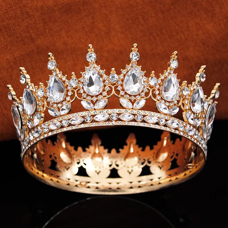 Короны Cenmon из кристаллов Gold White