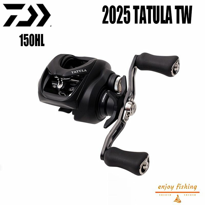 Daiwa 2025 Tatula TW 150HL Рыболовная Катушка, Леворукая, Прочная, С Системой TWS