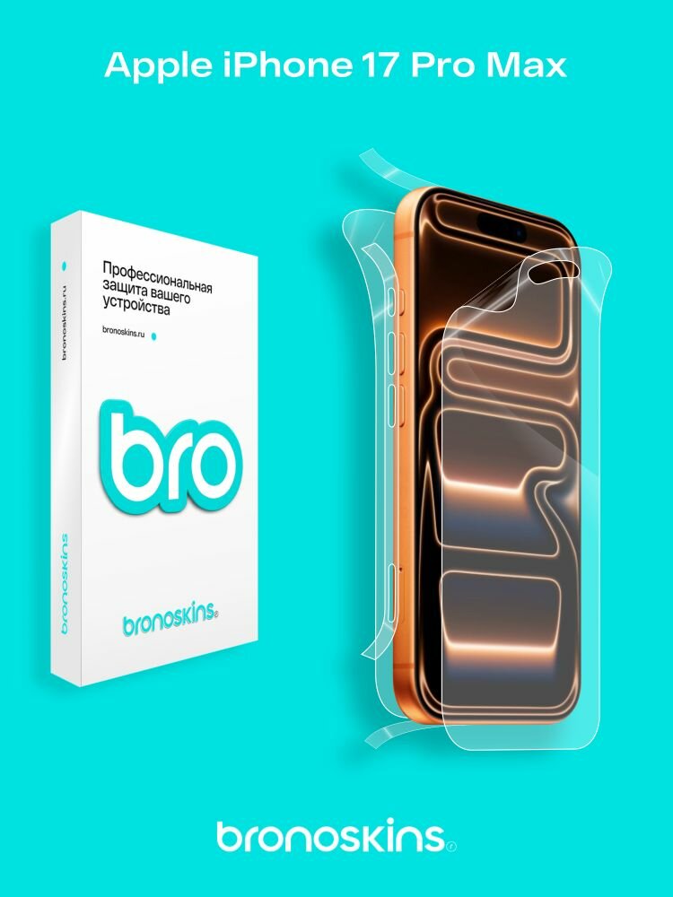 Глянцевая пленка CaseFriendly на экран Apple iPhone 17 Pro Max