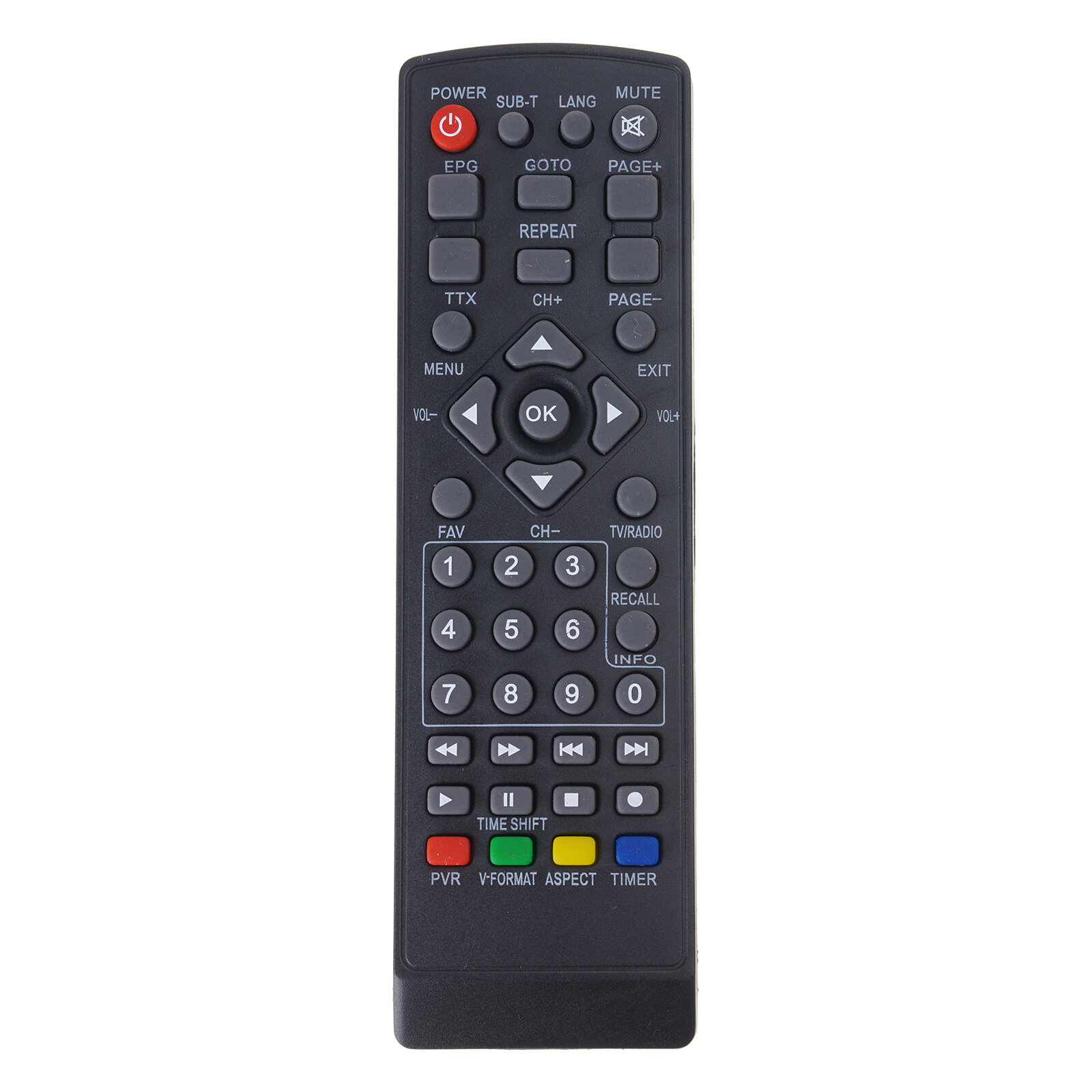 Универсальный беспроводной пульт для DVB-T2 телевизора и