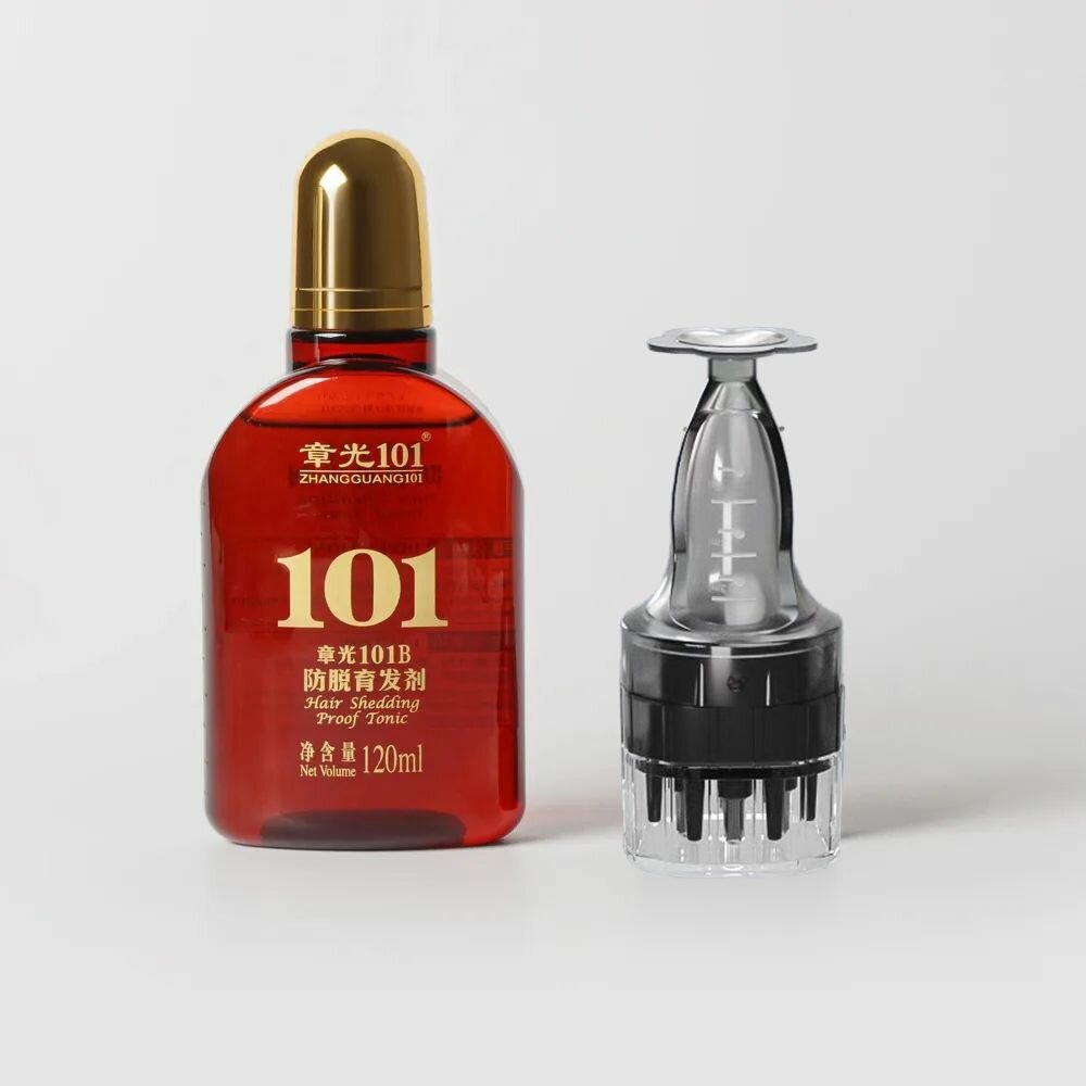 Zhangguang 101 Набор для ухода за кожей головы: лосьон Фабао B + мини-расческа