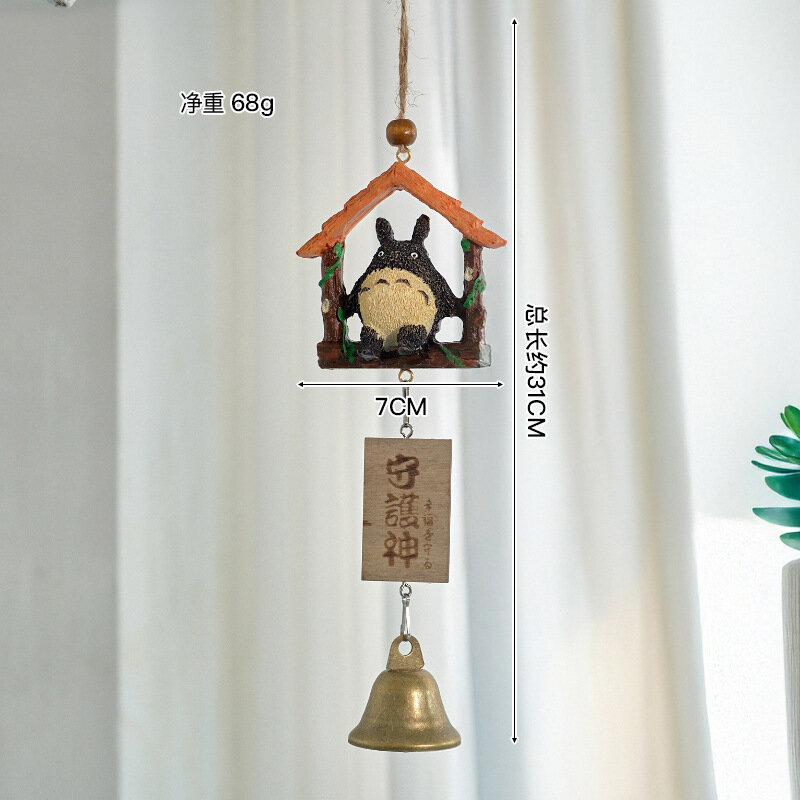 Японский стиль ветрового колокольчика, подвесное украшение, свежий медный колокольчик, креативное уличное звучание, колокольчик для декора, исцеляющий DIY колокольчик