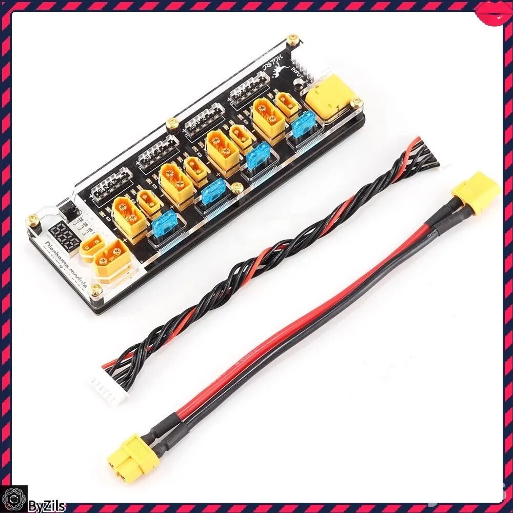 HGLRC Thor Pro 4 Порт LIPO Сбалансированная зарядная плата 40A XT60 XT30 разъем 2 - 6S LIPO разрядник для IMAX B6 ISDT Q6 Nano HOTA D6 Pro P6