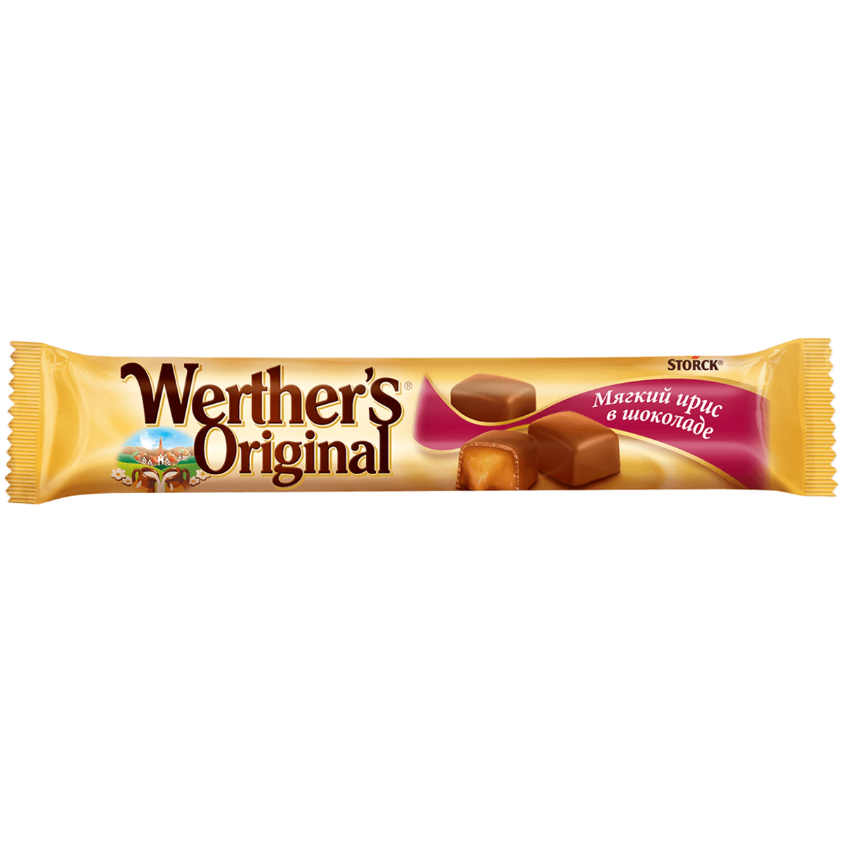 Ирис Werther’s Original в молочном шоколаде 45 г