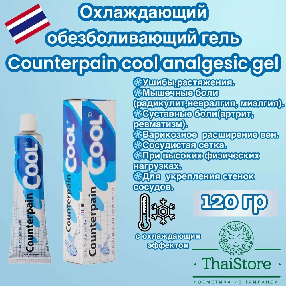 Синий гель Counterpain 120 грамм