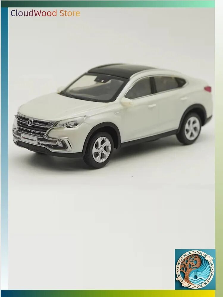 Эксклюзивная масштабная модель 1/43 Changan CS85 COUPE в белом цвете