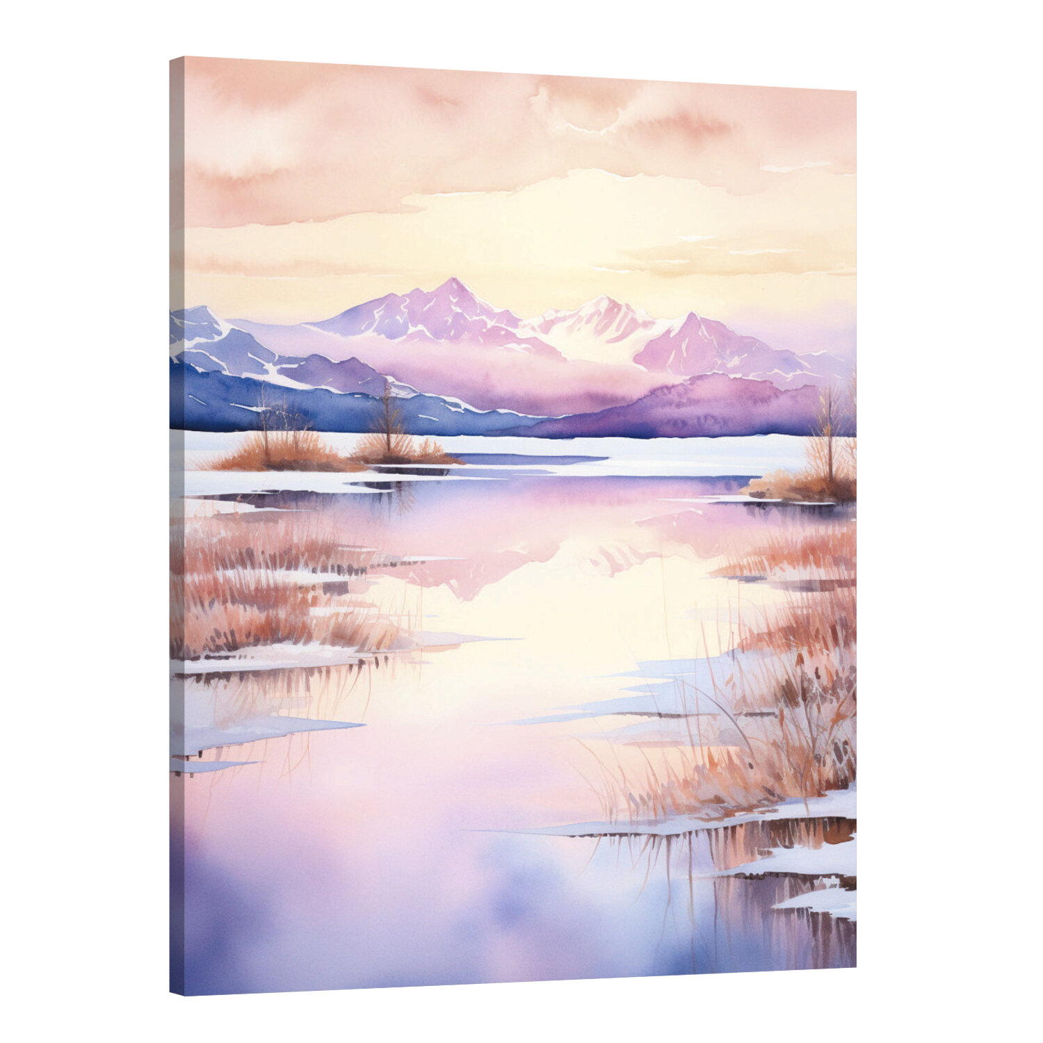 Интерьерная картина 50х70 "Йольская мечта: картина на все времена"