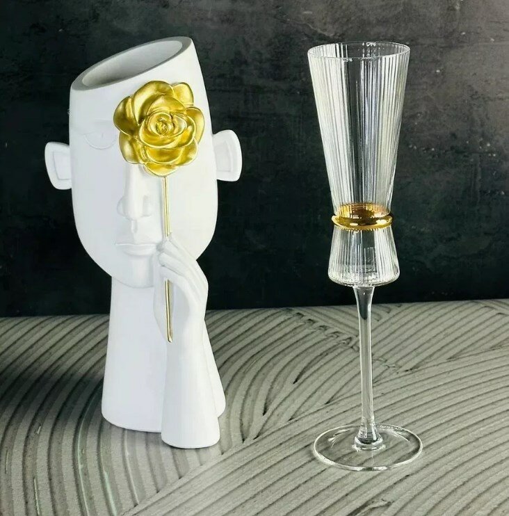 Набор из 6 фужеров 200мл OLIMP Стекло 121-033 118-121-033