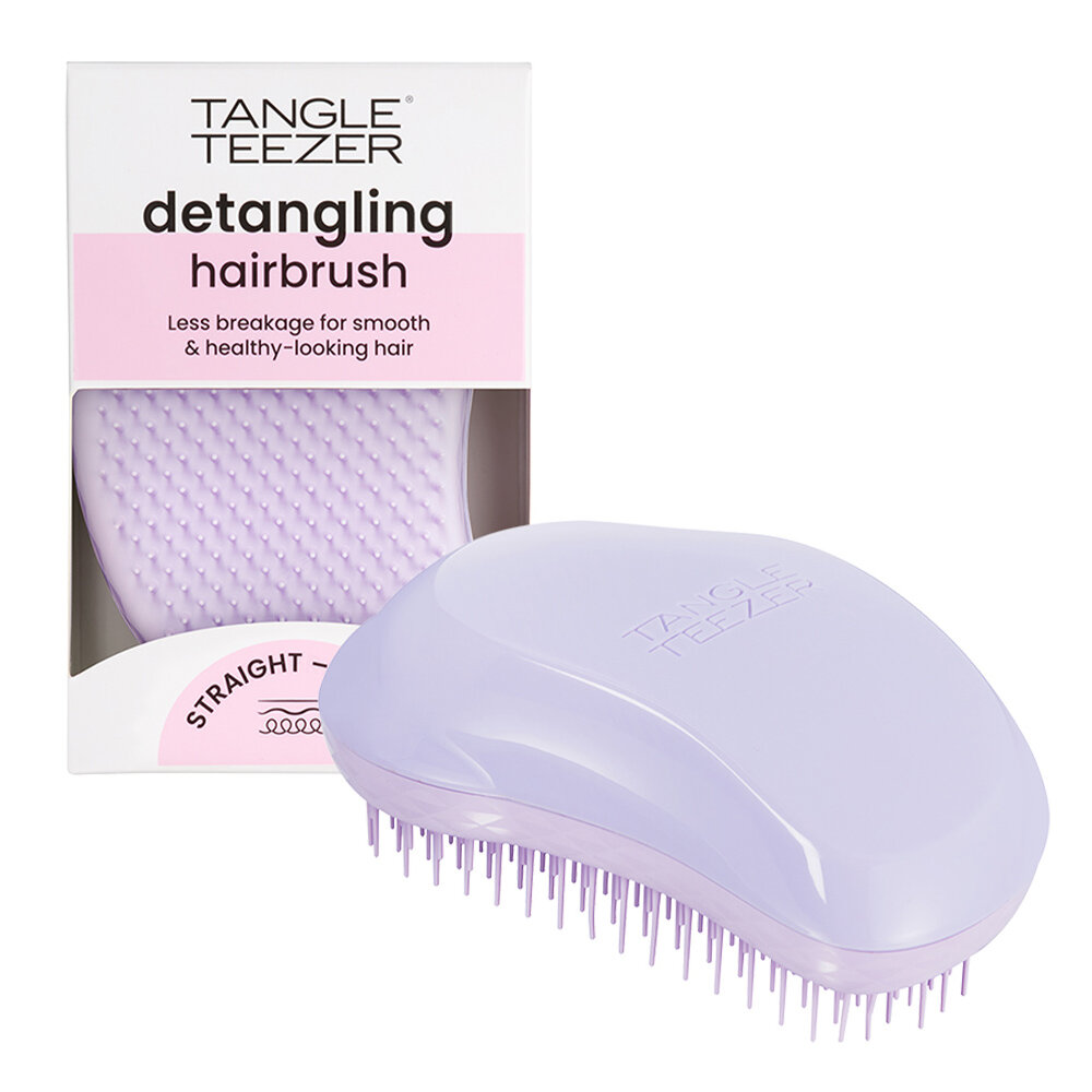 Tangle Teezer Расческа Lilac Cloud для прямых и волнистых волос, лиловая
