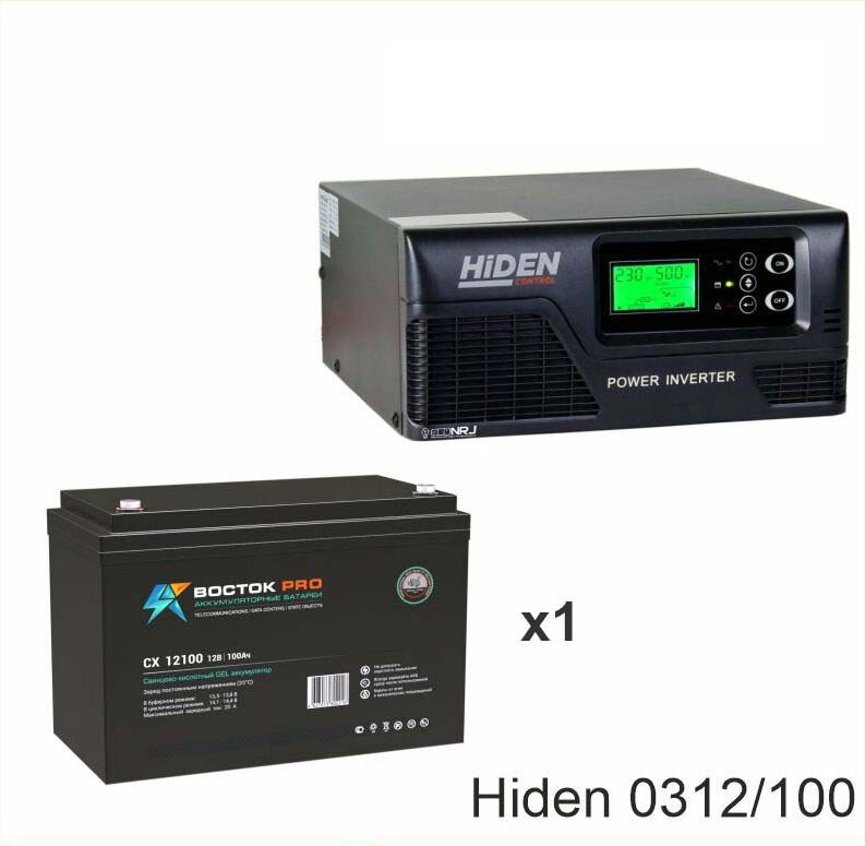 ИБП Hiden Control HPS20-0312 + восток PRO СХ-12100
